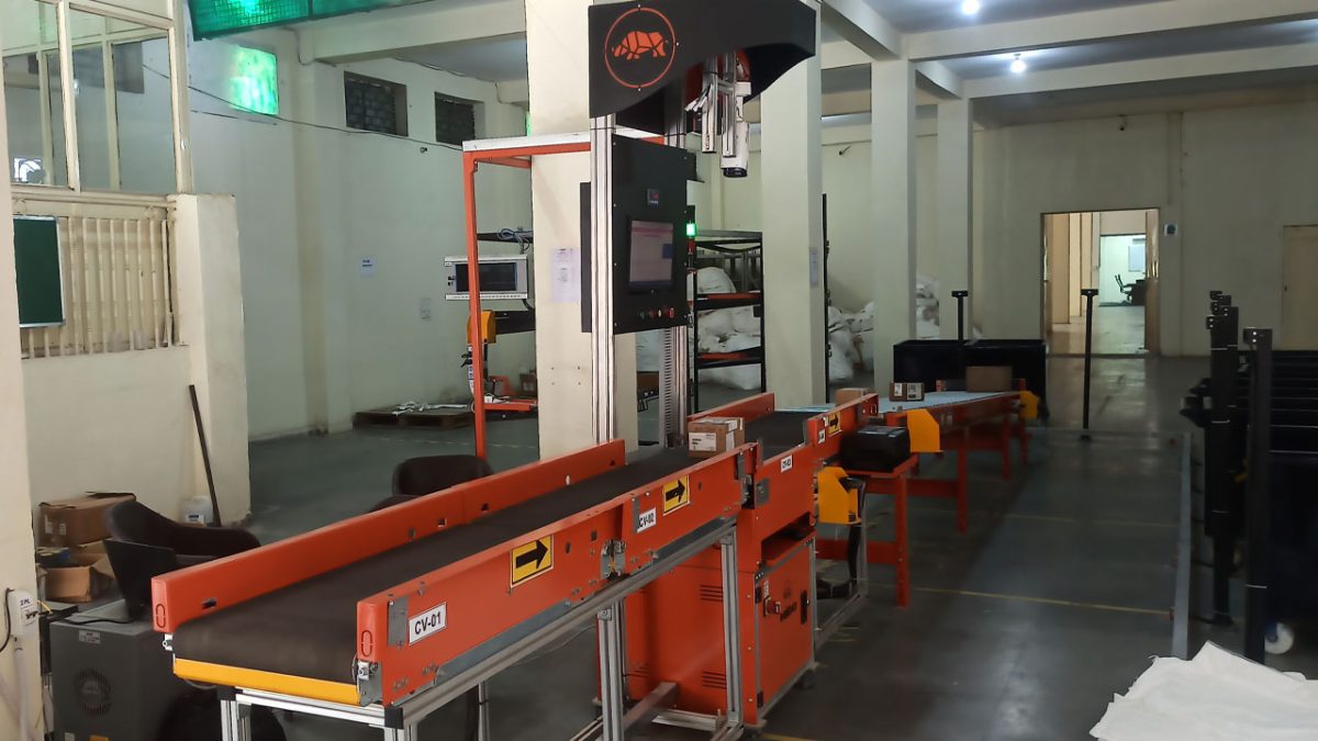 CAPELLA MINI Vision Based Static DWS System – Intralogistics Material & Data Flow