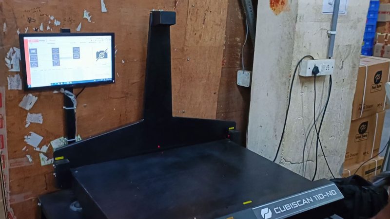 Cubiscan 110 ND Dimensioning and Weighing System – Intralogistics Material & Data Flow